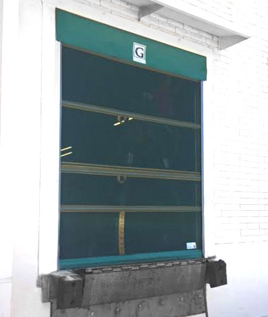 Roll Up Bug Barrier Screen Door